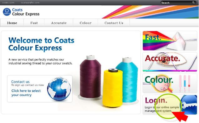 Coats Colour Express Web Based Application | Coats Group plc