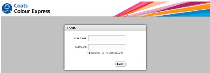 Coats Colour Express Web Based Application | Coats Group plc